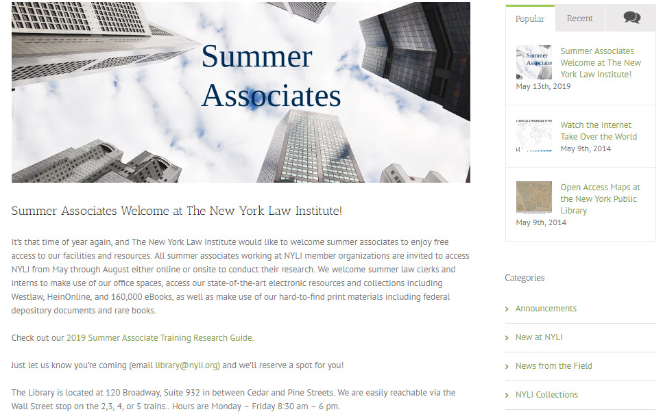 New York Law Institute